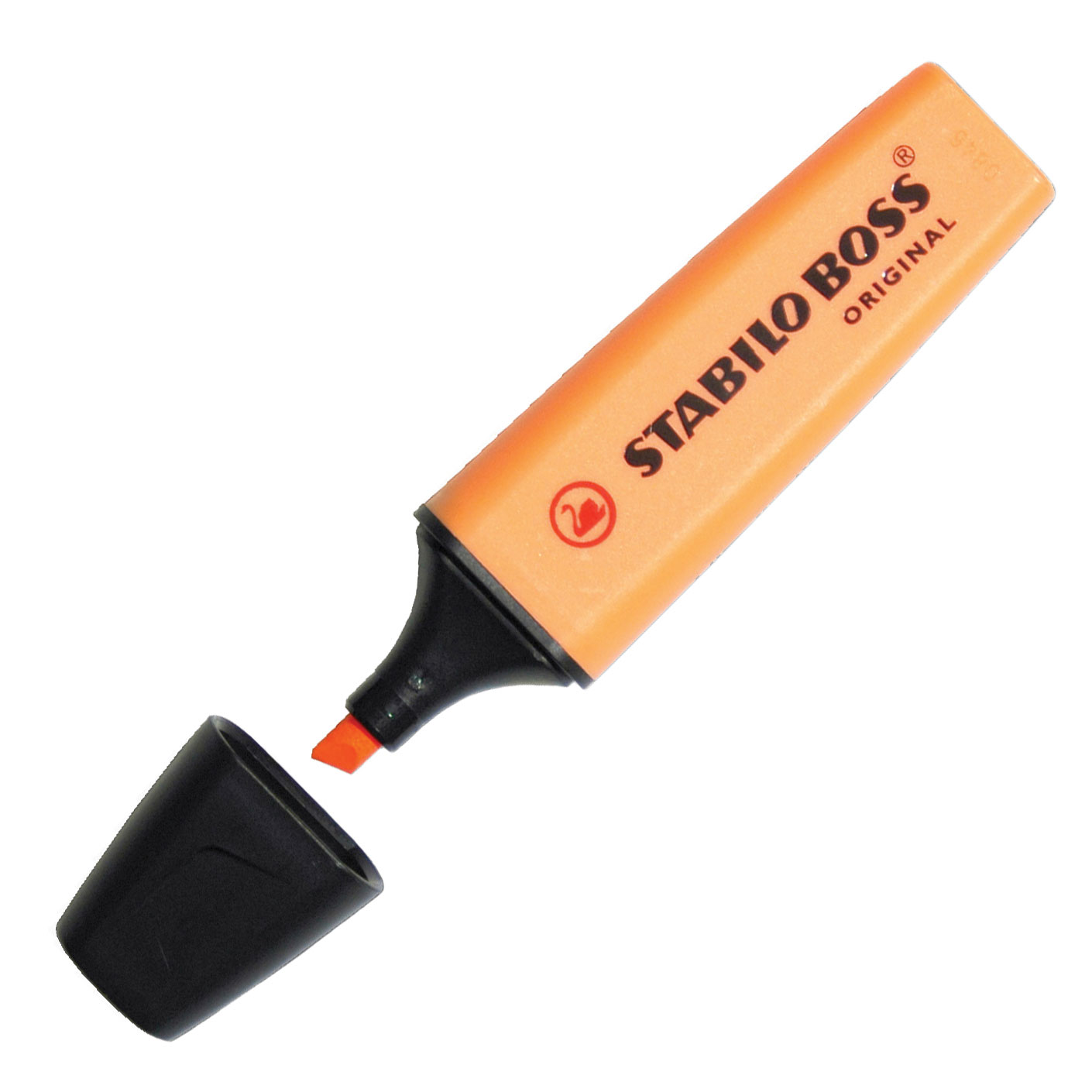 Sublinhador fluorescente STABILO Boss Original laranja 54 | Escolar ...