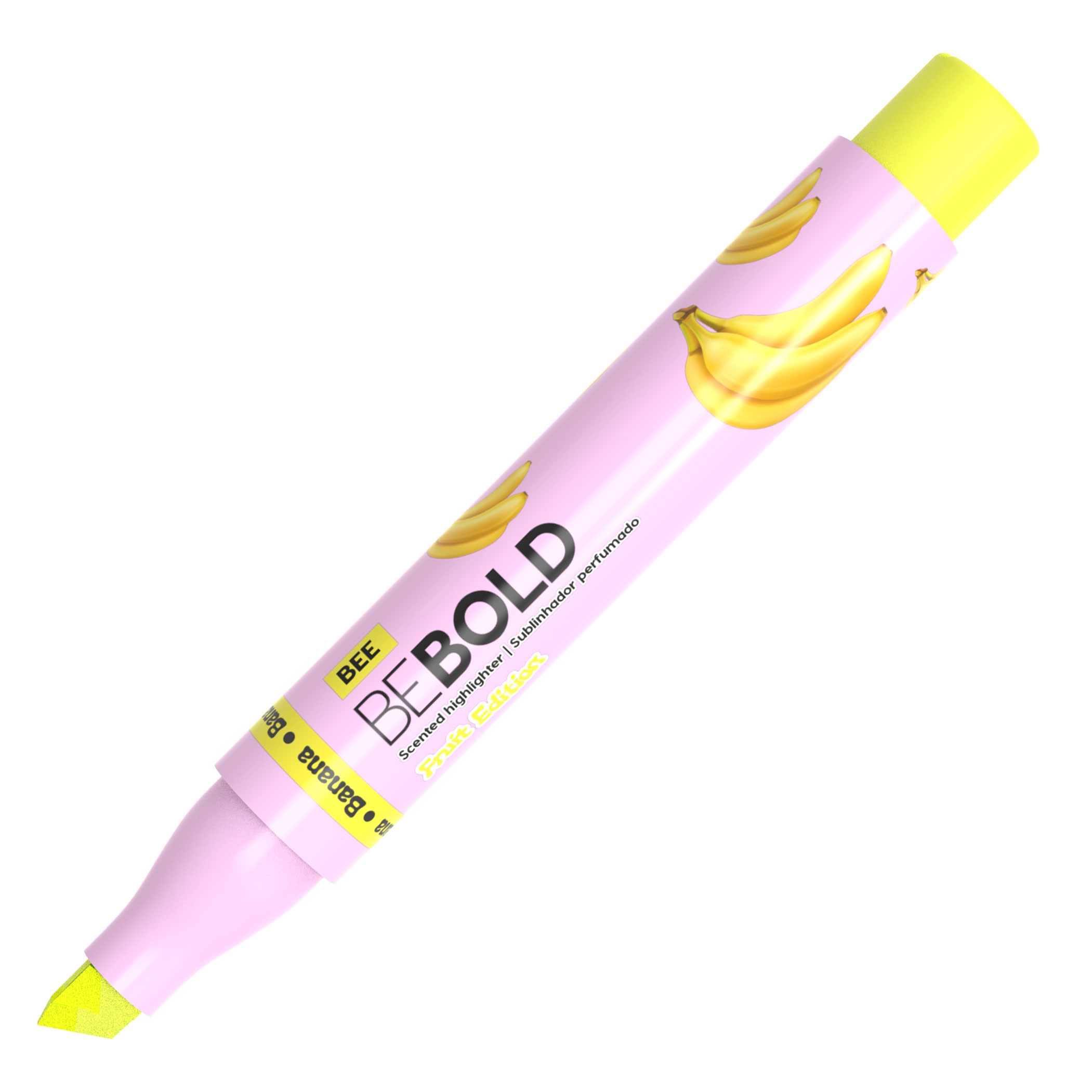 Sublinhador fluorescente perfumado NEWPEN Bebold Fruit Yellow Bee ...